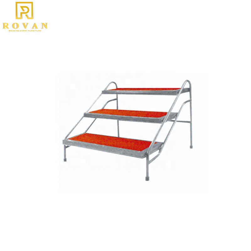 For wedding and event stage step rise furniture banquet metal iron ...